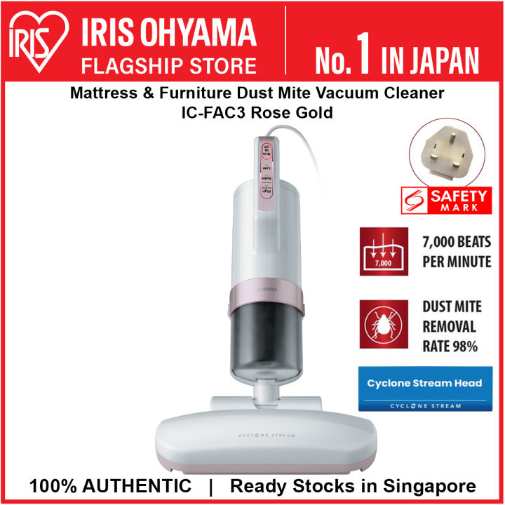 [NEW] IRIS Ohyama IC-FAC3 Dust Mite Mattress and Furniture Vacuum Cleaner | Lazada Singapore
