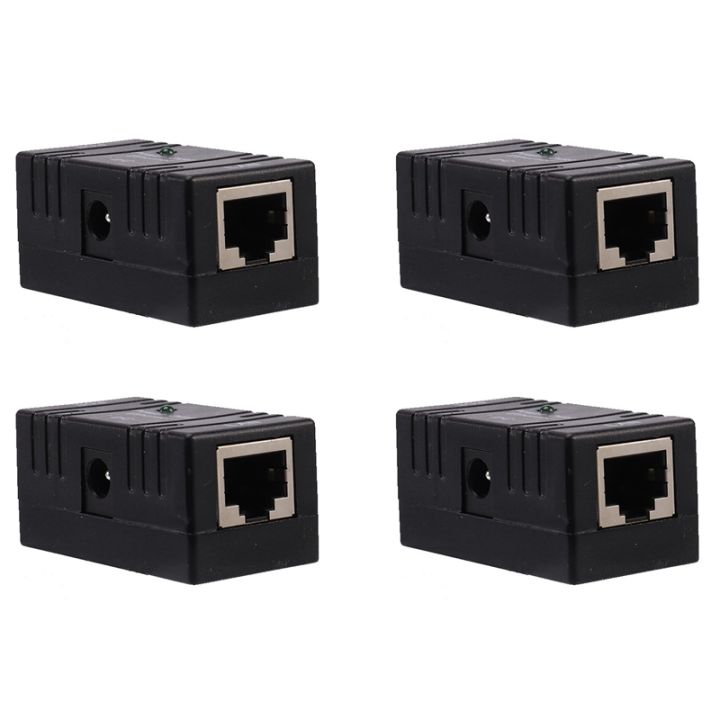 4X Poe Splitter Injector Passive Dc Power over Ethernet Rj45 10/100Mbp ...
