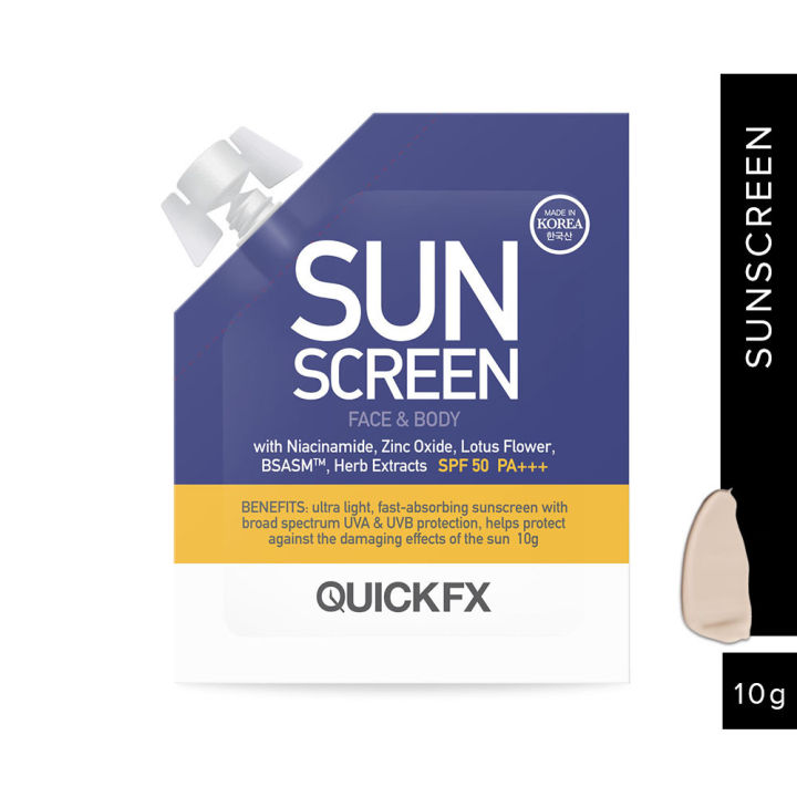 QUICKFX Sunscreen 10g | Lazada PH