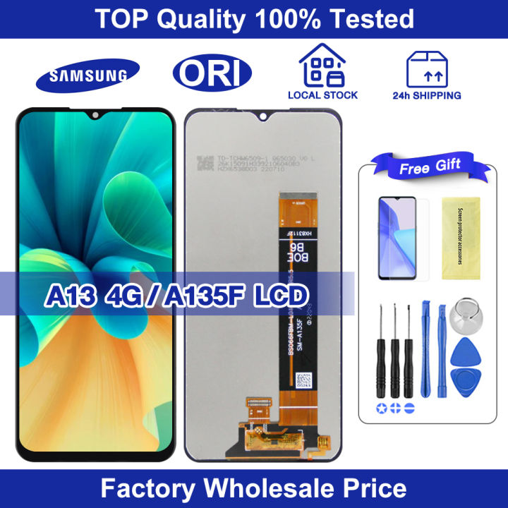 LCD With Frame For Samsung A13 4G A135F /A13 5G LCD Display Touch ...