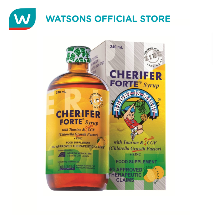 CHERIFER FTE W/ZINC SYR 240Ml | Lazada PH