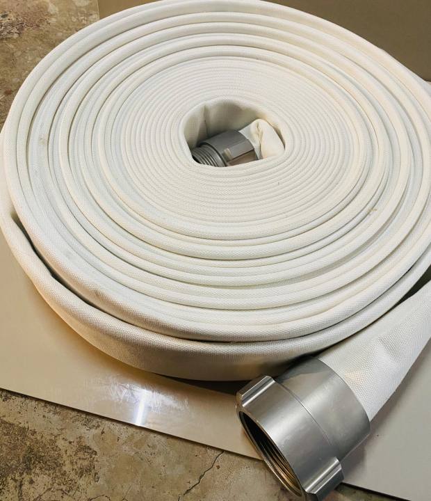 Fire Hose 2 1/2 inch x 50ft alloy coupling or Heavy duty Double Jacket ...