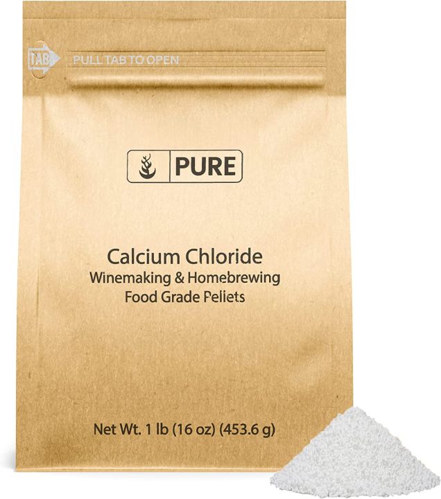 Pure Calcium Chloride Wine Making & Home Brewing Food Grade Pellets ...
