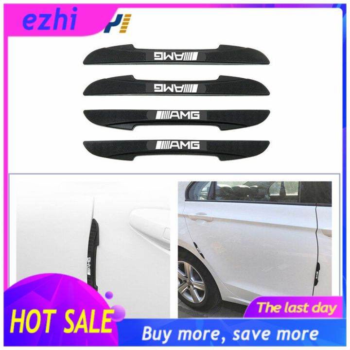 Hot 】4Pcs Car Door Protector Car Door Edge Decal Stickers For Benz AMG ...