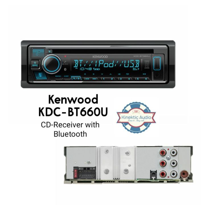 Kenwood KDC-BT660U - CD-Receiver with Bluetooth | Lazada