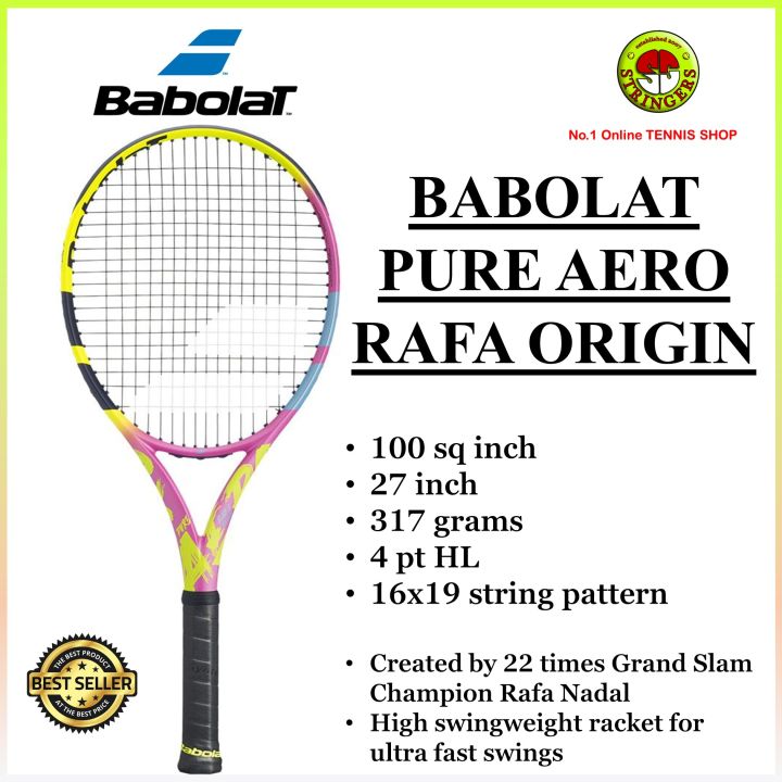 Babolat Pure Aero Rafa [Origin edition] Tennis Racket | Lazada Singapore