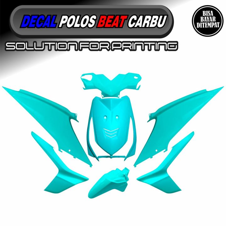 STRIPING DECAL POLOS HONDA BEAT CARBU STICKER POLOS FUL BODI | Lazada ...