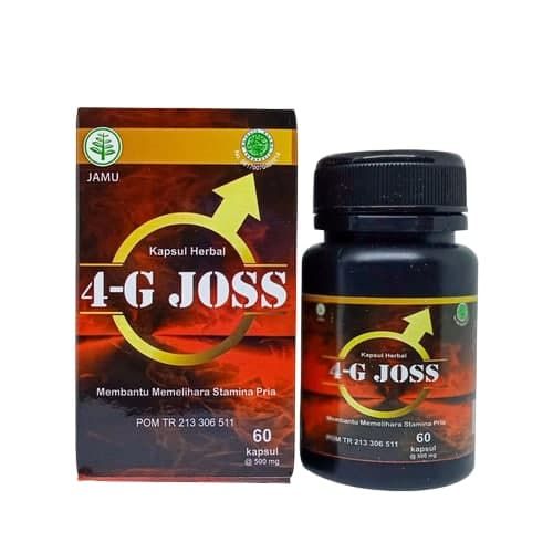 4 - G Joss Kapsul Herbal Tradisional Khusus Pria Dewasa Tahan Lama | Lazada Indonesia