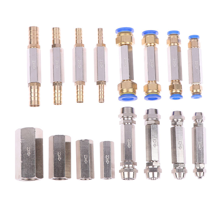Refreshing Pneumatic Check Valve OD Hose One Way Valve Air Compressor ...