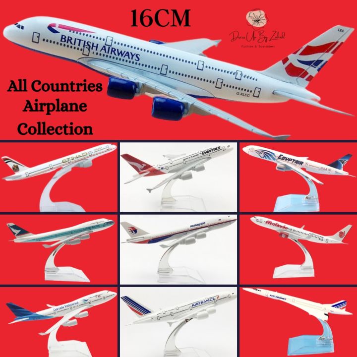 Ready Stock 🦋 World Wide Aeroplane Model / Model Pesawat Seluruh Dunia ...