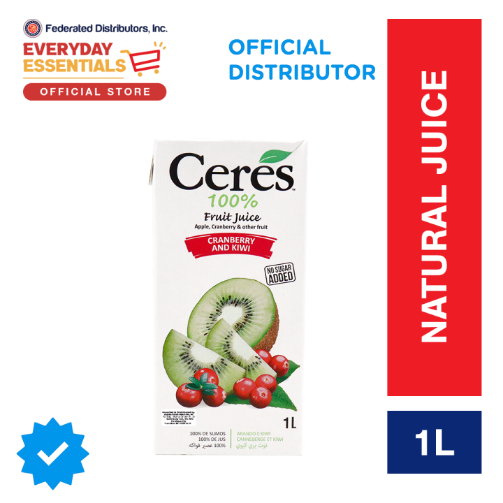 Ceres Fruit Juice - Cranberry & Kiwi 1 Liter | Lazada PH