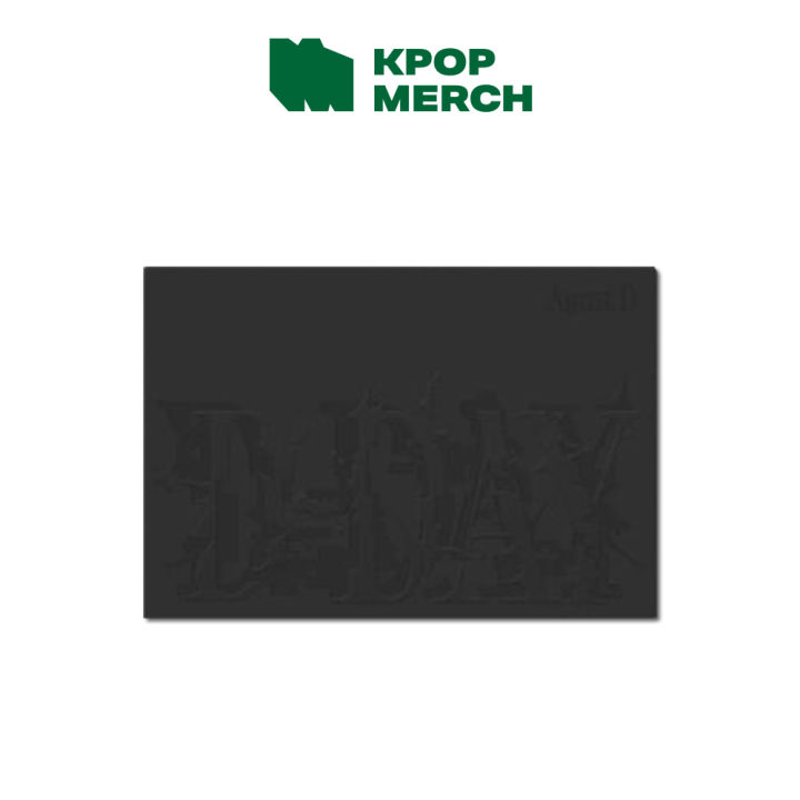 BTS SUGA Agust D - 1st Album [ D-DAY ] Weverse Album Ver. | Lazada PH
