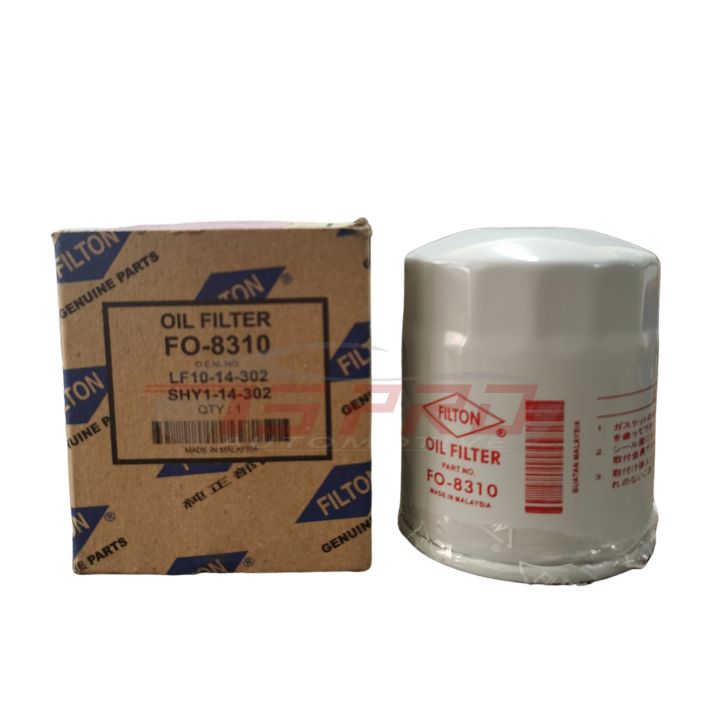 Filton FO-8310 Mazda Oil Filter (LF10-14-302) (SH01-14-302) (SHY1-14 ...