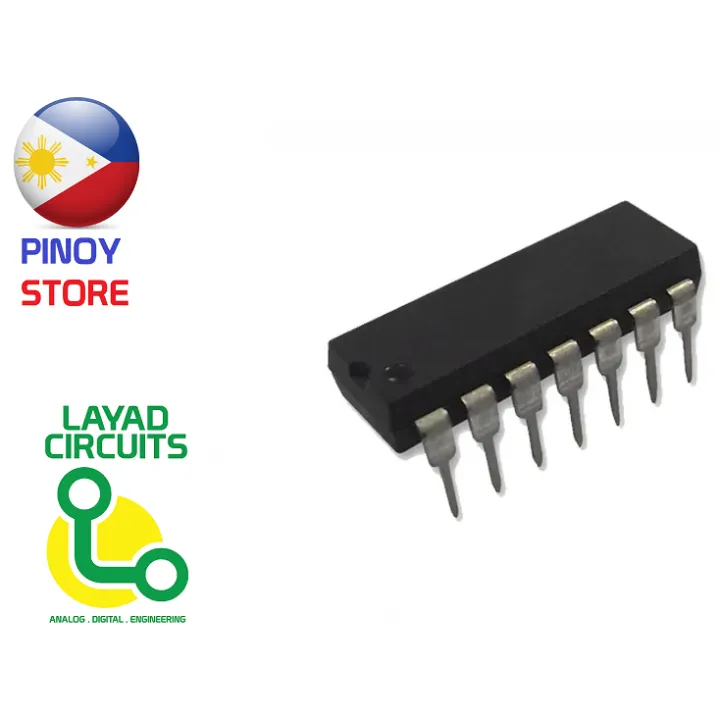 7410 74LS10 3 input NAND gate Logic circuit gate triple input | Lazada PH