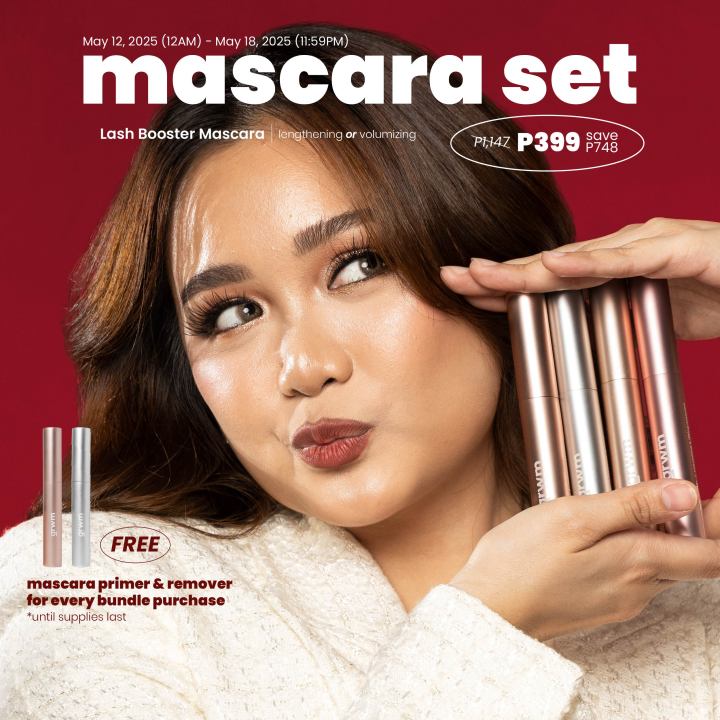 GRWM Cosmetics Lash Booster Mascara Set | Lazada PH