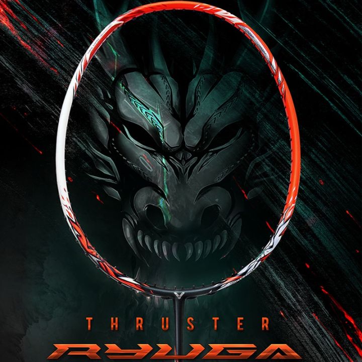 【motion】 Victor THRUSTER RYUGA D Badminton Racket TK-RYUGA Badminton ...