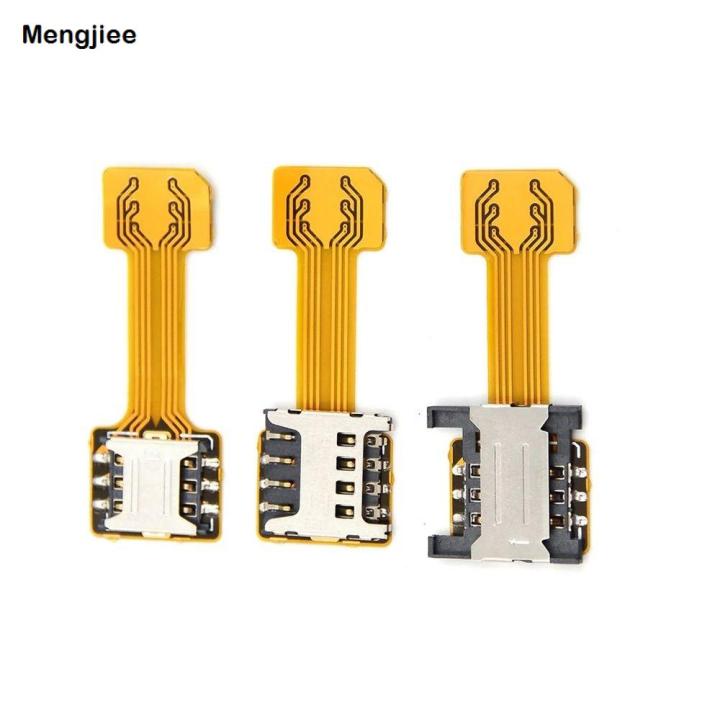 MENGJIEE Double Dual-Sim Nano Mini Card for Redmi Huawei Micro SD Nano ...