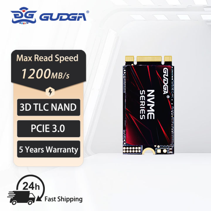 GUDGA M2 NVME PCI-e Signal Gen3.0x2 2242 NVMe SSD 128GB 256GB 512GB 1TB ...