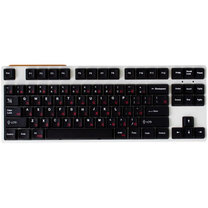 【Keycap Only】GMK WoB Red Cyrillic Keycap 131 Keys Cherry Profile PBT ...