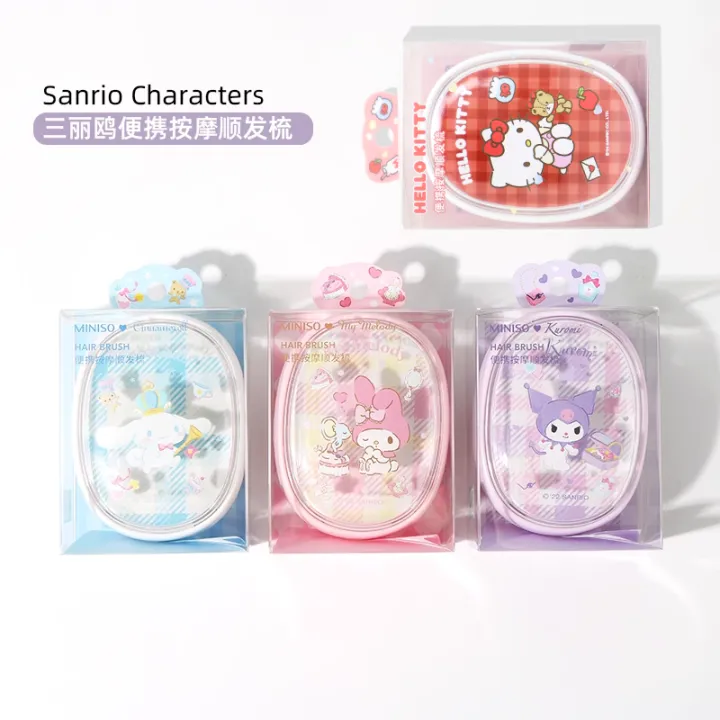 【24-hour shipping】New MINISO Portable Massage Comb Cinnamoroll ...