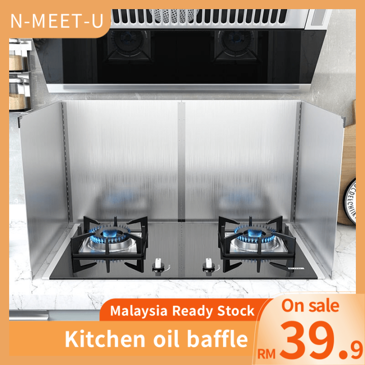 🔥Ready Stock🔥Kitchen range Kitchen oil baffle/stainless steel oil ...