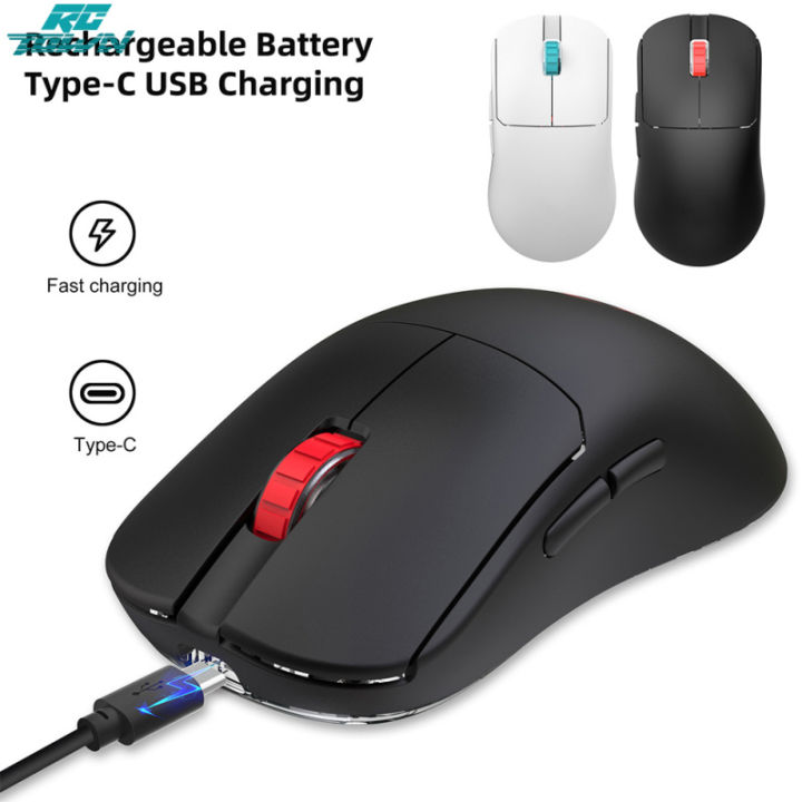 Lightweight Wireless Gaming Mouse, Wired/2.4G Mouse, USB-C Rechargeable ...