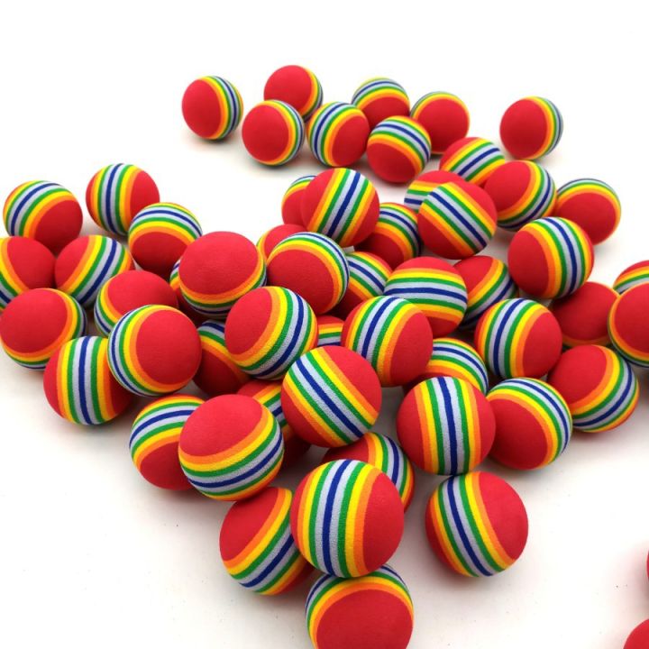 Sponge Golf Ball 42mm Outdoor Indoor Practice Training EVA Foam 5pcs ...