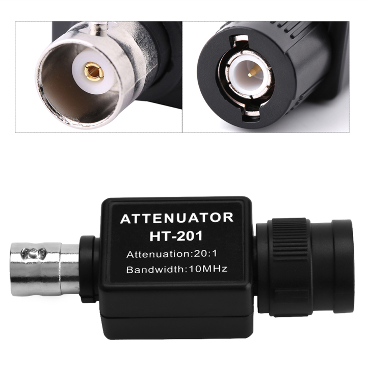 HT201 Signal Attenuation 20:1 10MHz Bandwidth Passive Attenuator for Oscilloscope | Lazada PH