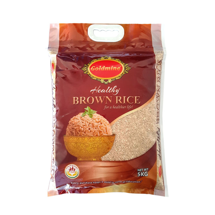 Goldmine Healthy Brown Rice 5KG | Lazada PH