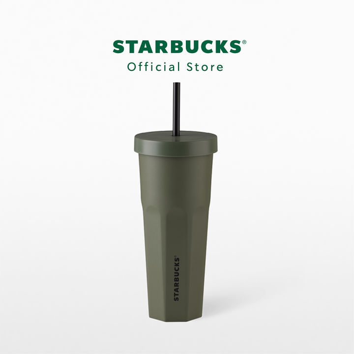 Starbucks Coffee Ground Green Cold Cup 14oz. ทัมเบลอร์สตาร์บัคส์พลาสติก ...