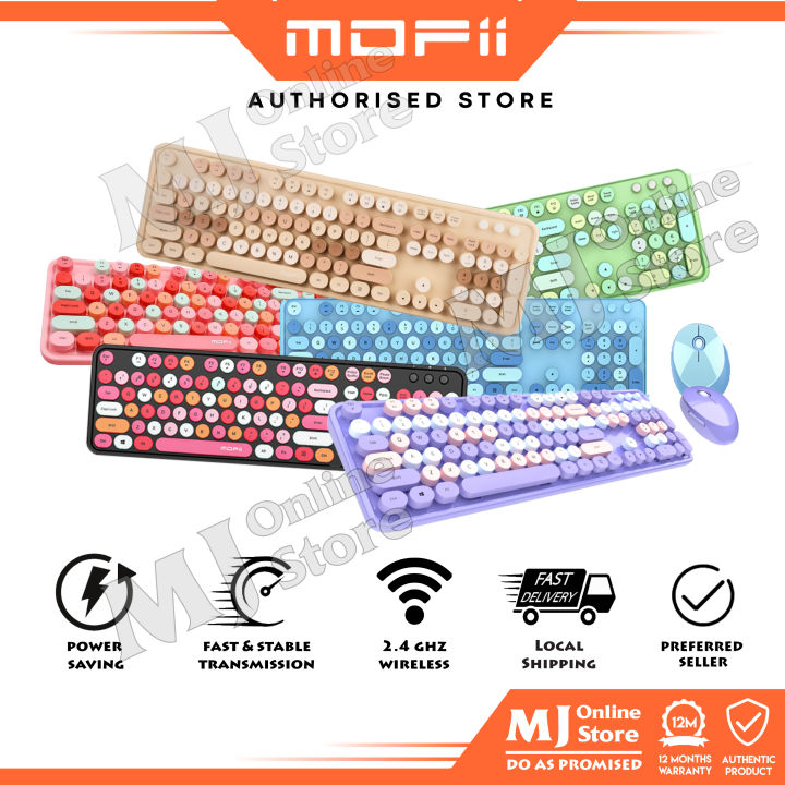 MOFII Sweet Wireless Keyboard Set | Lazada