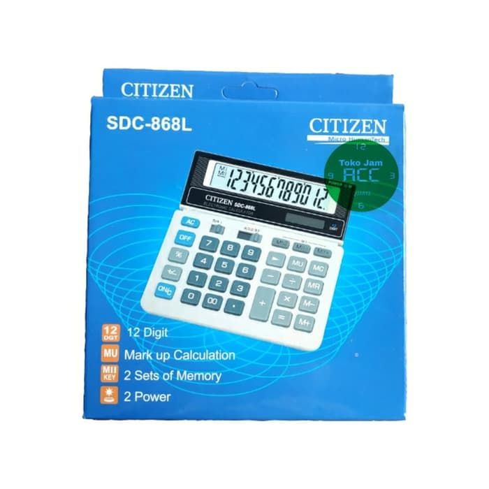 Kalkulator Citizen SDC-868L | Lazada Indonesia