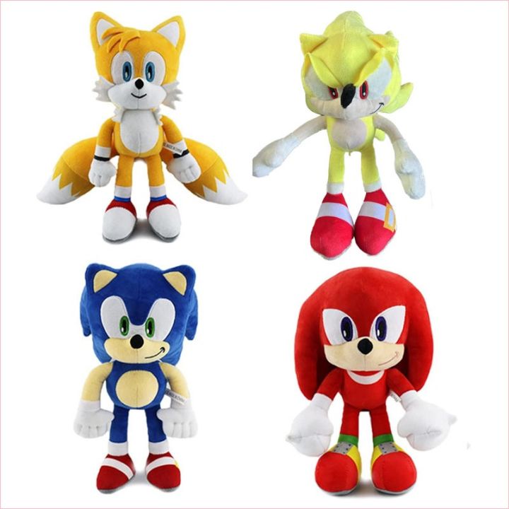 Sonic Plush Toy Sonic The Hedgehog Super Sonic Mouse Doll Super Tails ...