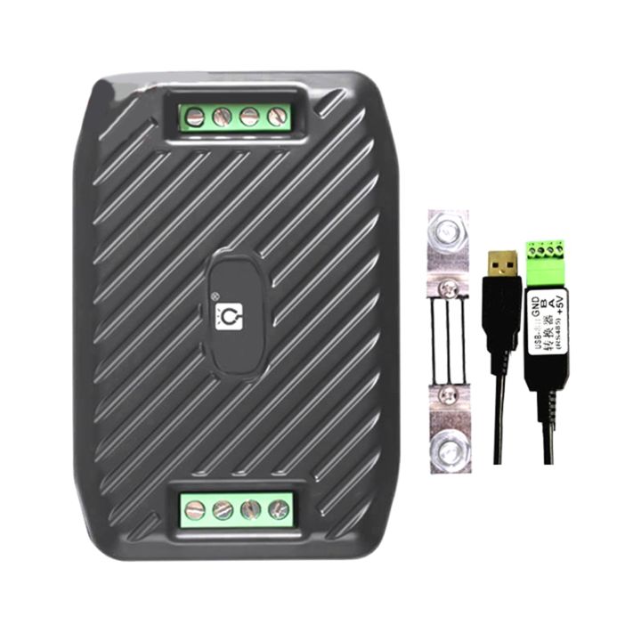 PZEM-017 RS485 Modbus DC 0-300V 300A Voltage Current Power Meter ...