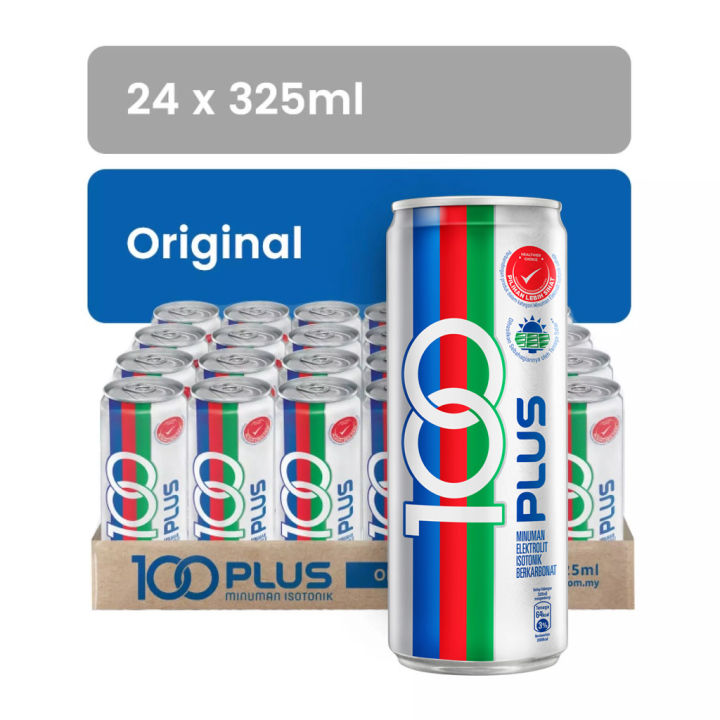 100PLUS Original 325ML X 24 | Lazada