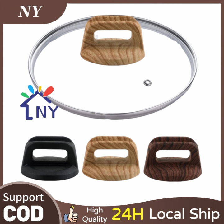 Universal Pot Lid Handle With Screws Accessory Anti-Scalding Bakelite ...
