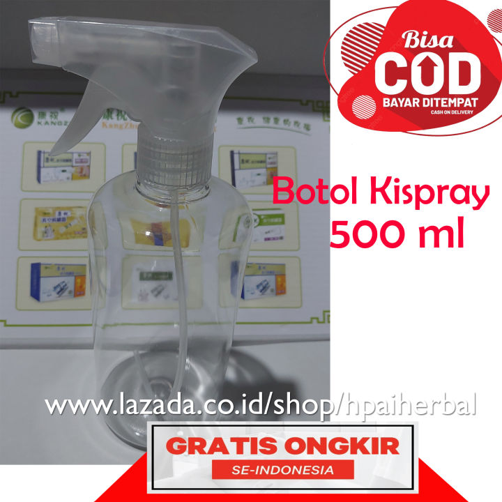 Botol Spray Alkohol 500ml / Botol Semprot 500 ml / Botol Kispray 500 ml ...