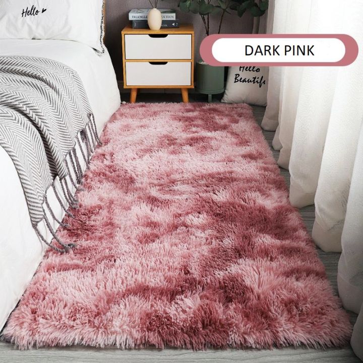 Wellhome LONG FUR MAT CARPET FOR BEDROOM AND ACCENT USE 40*120cm ...