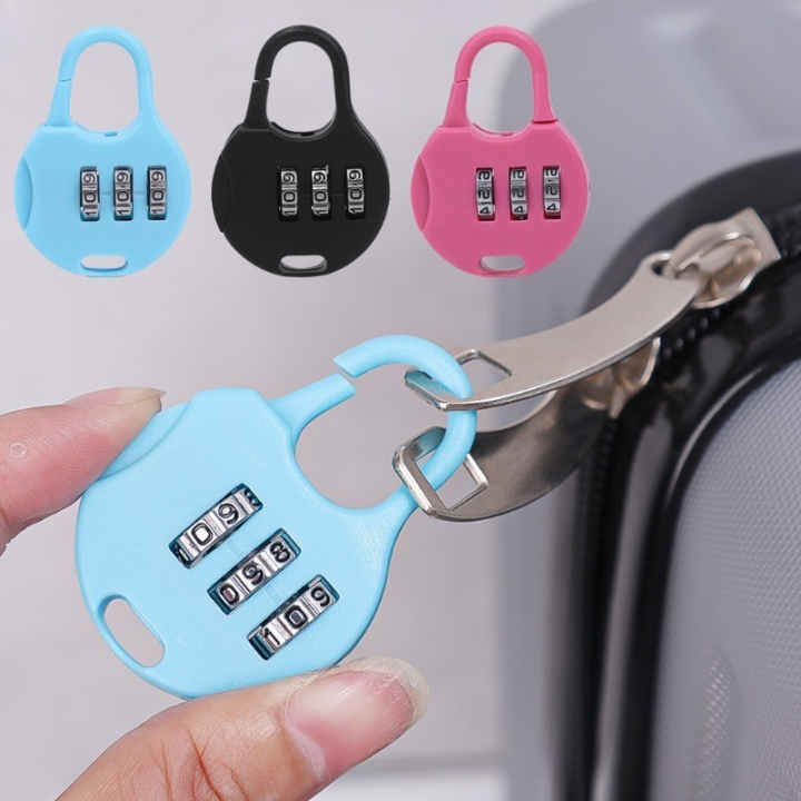 Abs Padlock Outdoor 3 Digit Long Shackle Waterproof Password Padlock ...