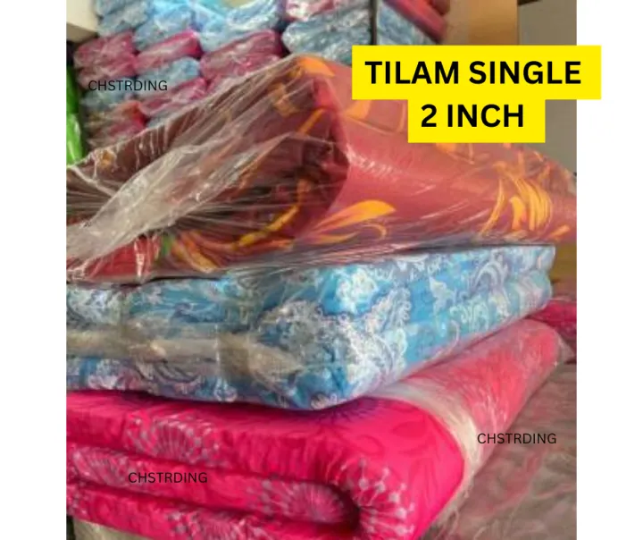 Tilam Single 1.7 inci - 2 inci Sponge Murah Borong single mattress | Lazada