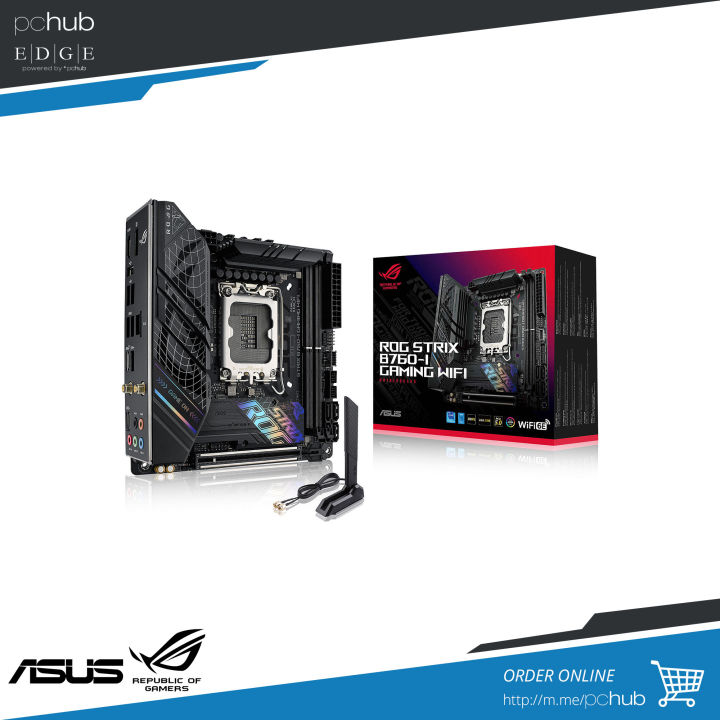 Asus ROG Strix B760-I Gaming WiFi, LGA1700, ITX, 2*Ddr5 | Lazada PH