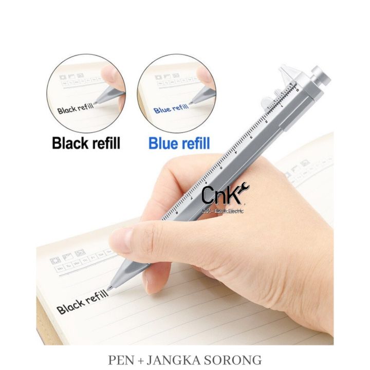 PENA PEN BIRU SIGMAT KALIPER VERNIER JANGKA SORONG PENGGARIS MISTAR ...