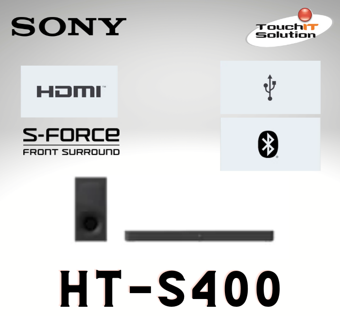 Sony Hts400 2.1ch Soundbar with powerful wireless subwoofer | HT-S400 ...