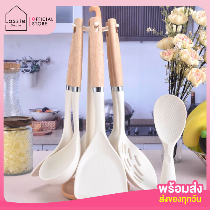 NEW Set Silicone Kitchen เซตครัวหวานละมุน จับถนัดมือ สุดน่ารัก 🍞👩🏻‍🍳 ...