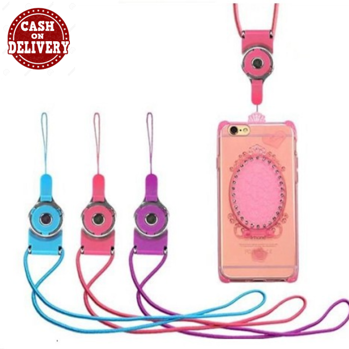 Kalung Tali HP 2IN1 Gantungan Handphone - Kalung Leher Strap Kartu ID ...