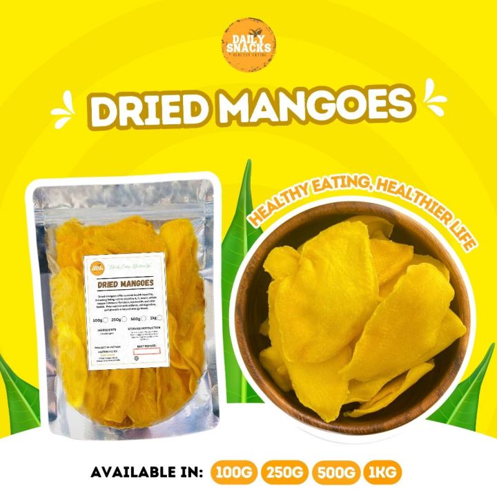 Daily Snacks Dried Mangoes (Vietnam) - in Ziplock Pouch | Lazada PH
