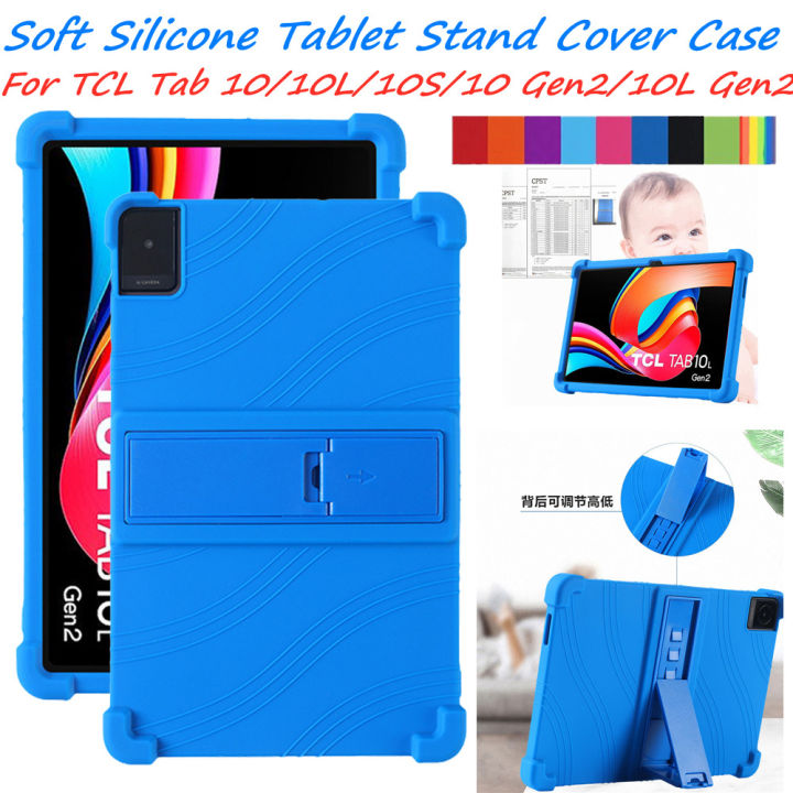 เคสซิลิโคนนุ่มสำหรับ TCL แท็บ10L Gen2 Casing Tablet 10.1นิ้วสำหรับแท็บ ...