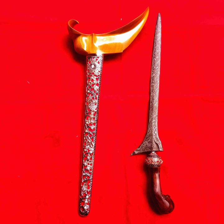 Keris Pusaka Antik Jalak Sangu Tumpeng Kamardikan Garap Alusan ...