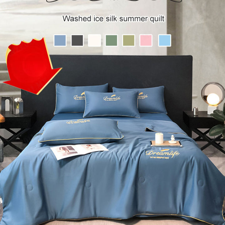 aomulei Naked Sleep Thin Quilt Air Conditioned and Comfortable for ...