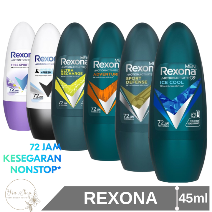 Rexona Deodorant Roll On 45 ml | Lazada Indonesia